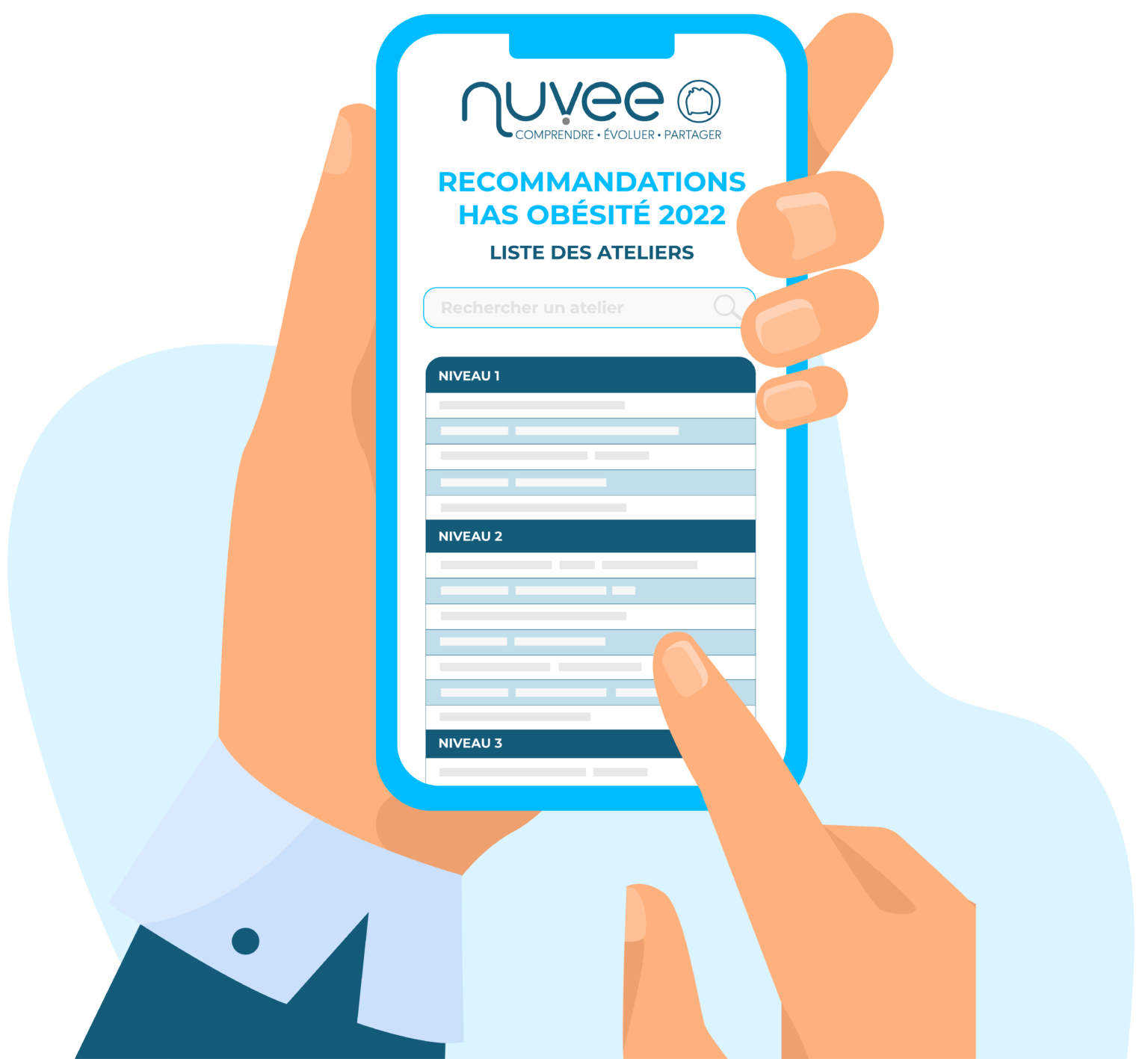 Phénotypage obésité : évaluer des stades de sévérité avec Nuvee